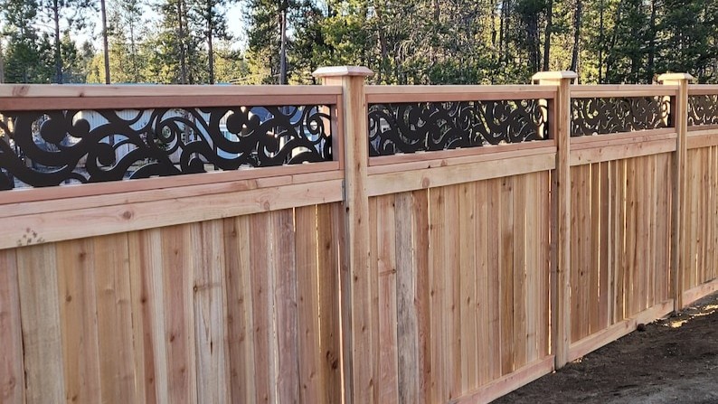 How To Use Modern Aluminum Lattice Panels To Add Height To Existing ...